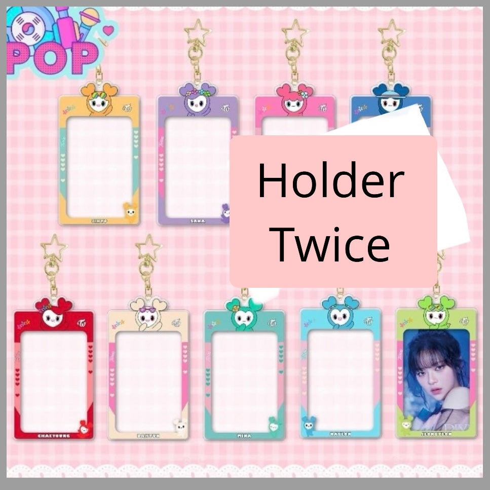 Holder Porta Photocards o Porta Credencial “Twice Lovely”. – Frikiados